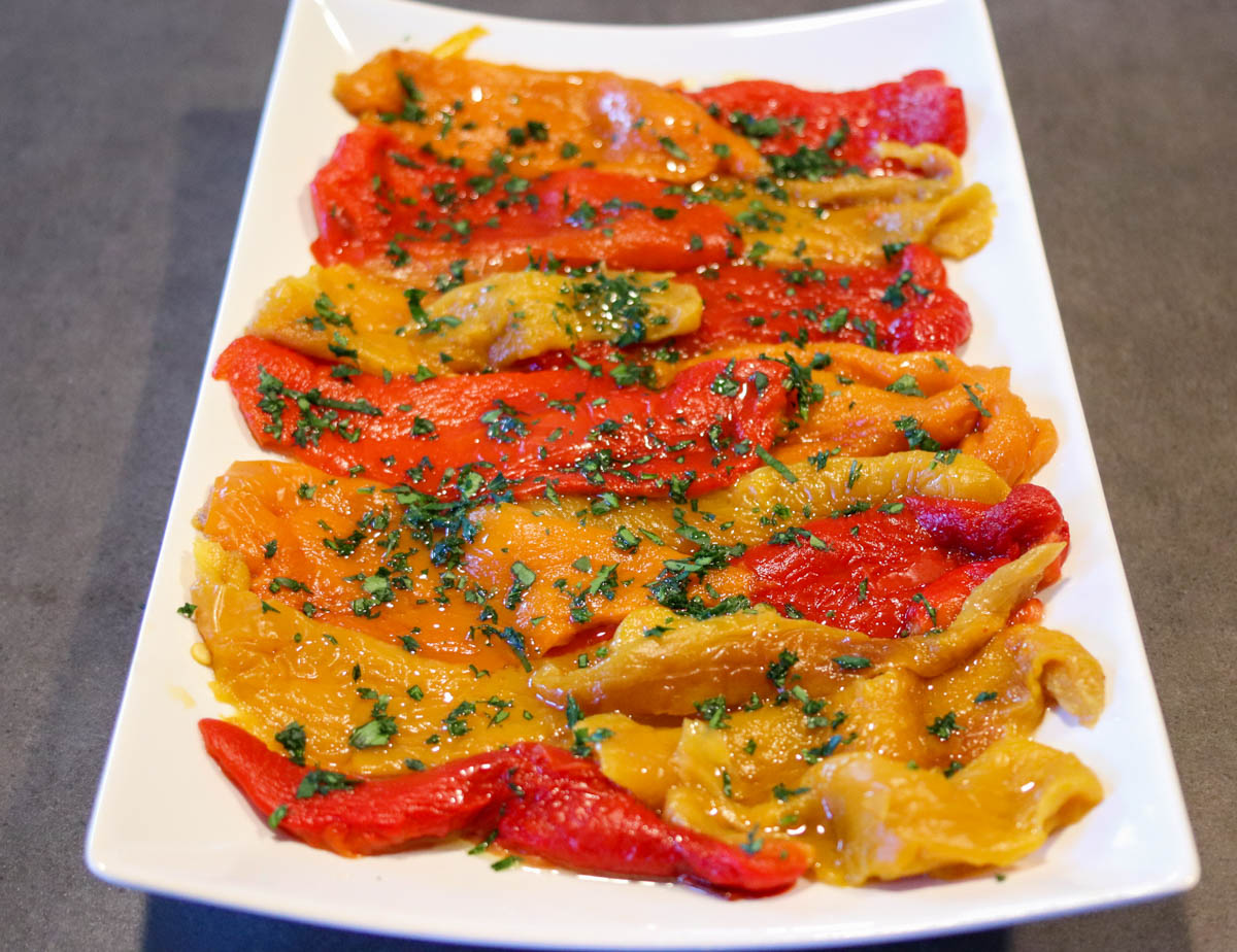 Roasted bell peppers – Biological Cuisine